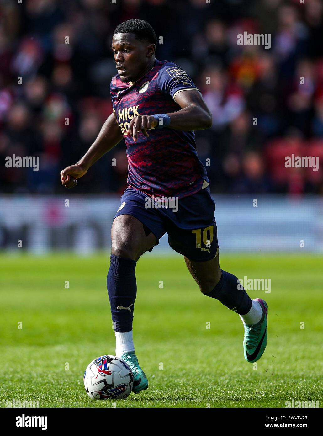 Peterborough United's Ephron Mason-Clark during the Sky Bet League One ...