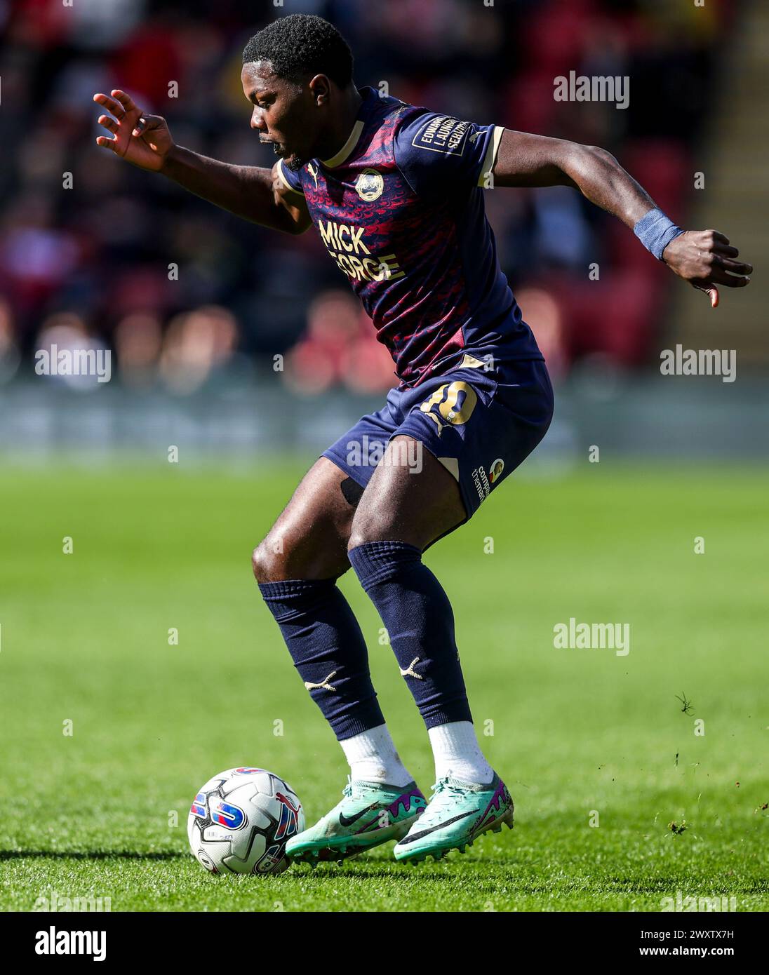 Peterborough United's Ephron Mason-Clark during the Sky Bet League One ...