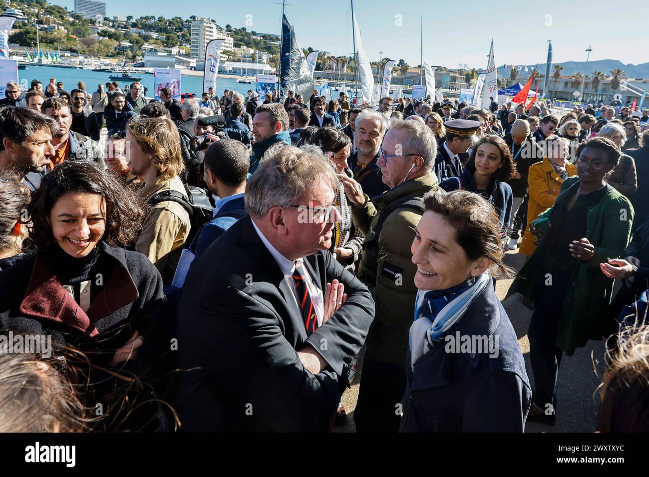 Marseille, France. 02nd Apr, 2024. © PHOTOPQR/LE DAUPHINE/Christophe ...