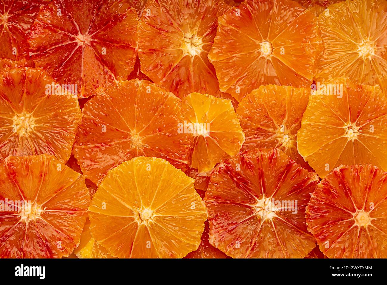 Macro blank photography of blood orange; fruit, ripe, vitamin, citrus ...