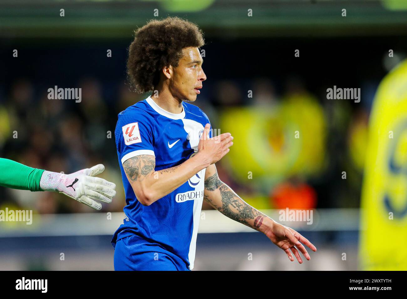 Axel Witsel of Atletico de Madrid during the Spanish championship La ...