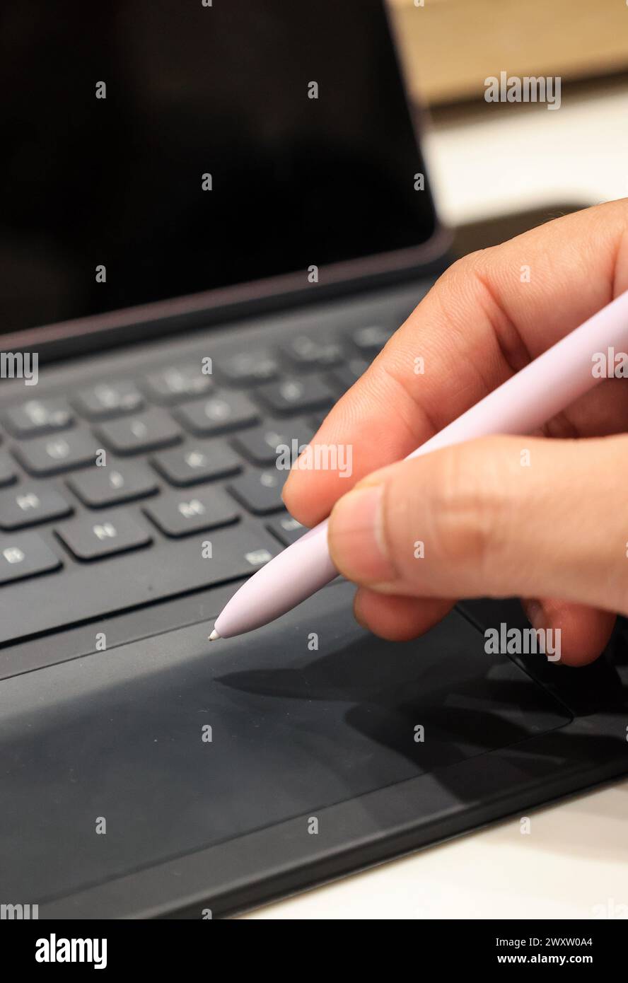 Stylus tablet business person hi-res stock photography and images - Alamy