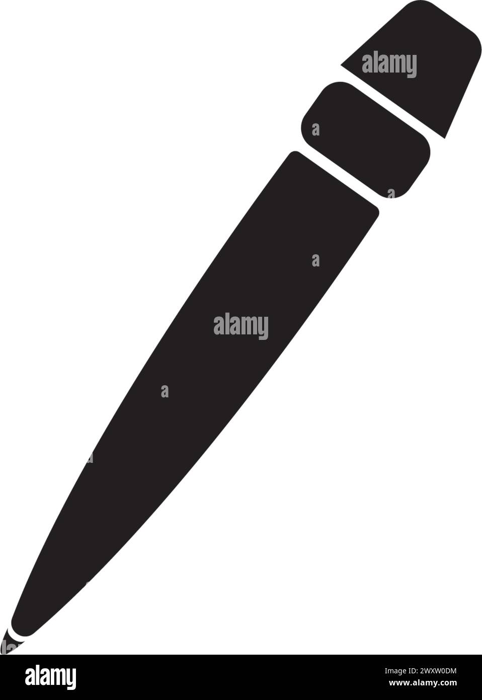 Pen logo vector icon illustration design Stock Vector Image & Art - Alamy