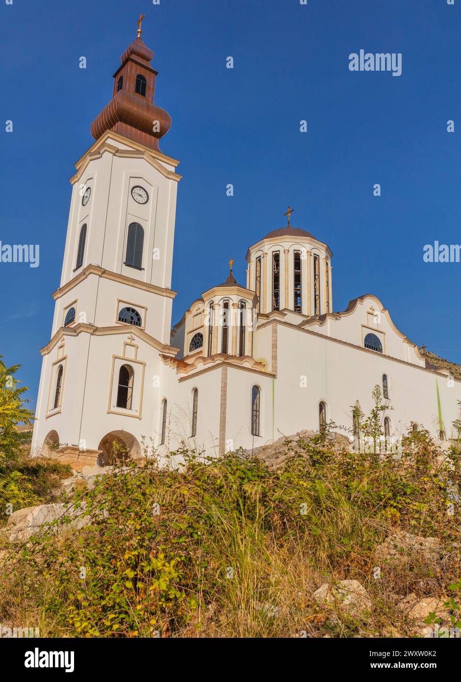 Cathedral of the Holy Trinity, Mostar, Bosnia Stock Photo - Alamy