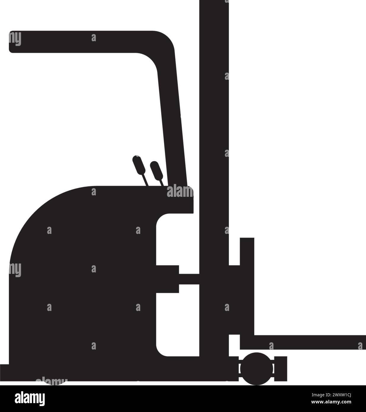 Forklift logo template vector icon illustration design Stock Vector ...