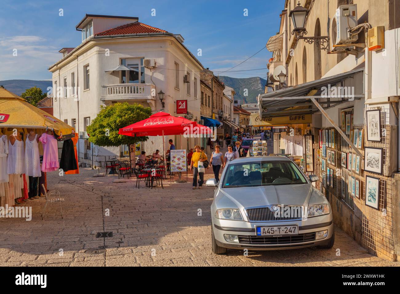 Mostar old town restaurant hi-res stock photography and images - Alamy