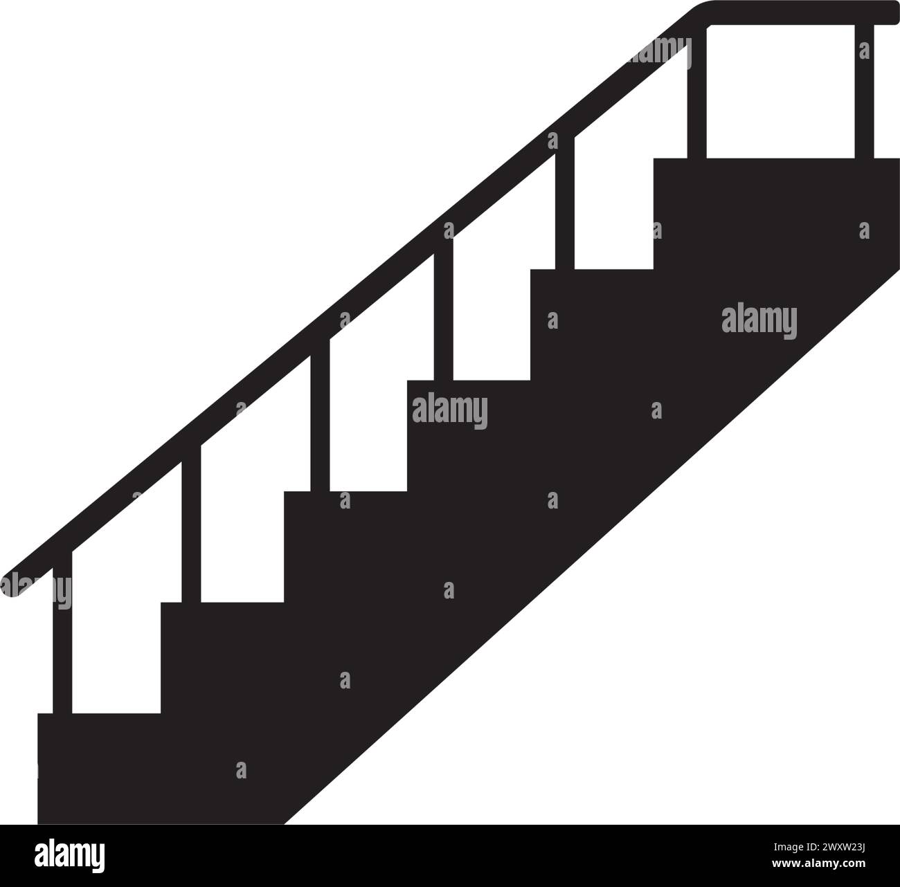 Podium ladder vector 3d isolated stair template Cut Out Stock Images ...