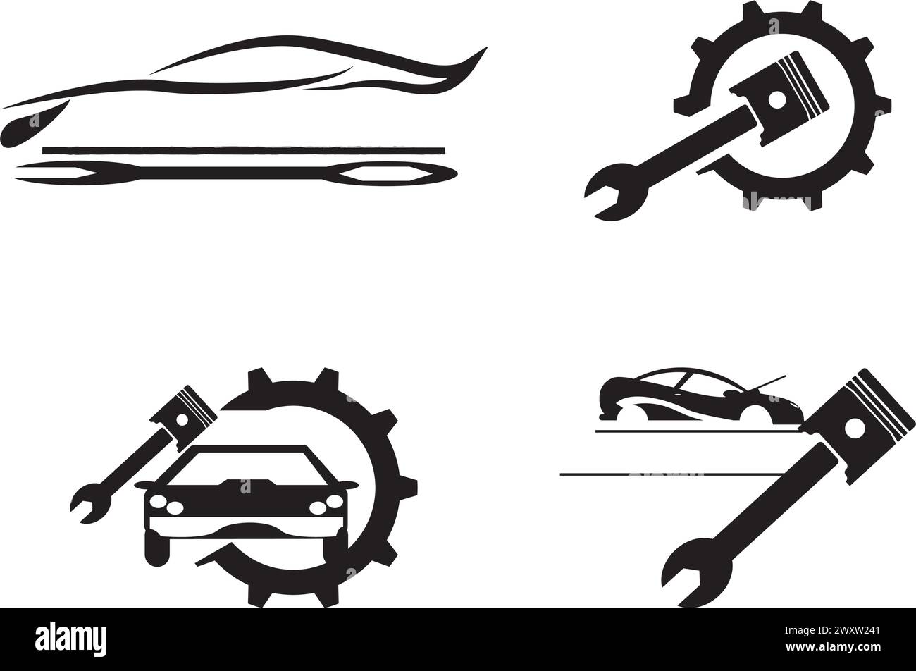 Auto car logo template hi-res stock photography and images - Alamy