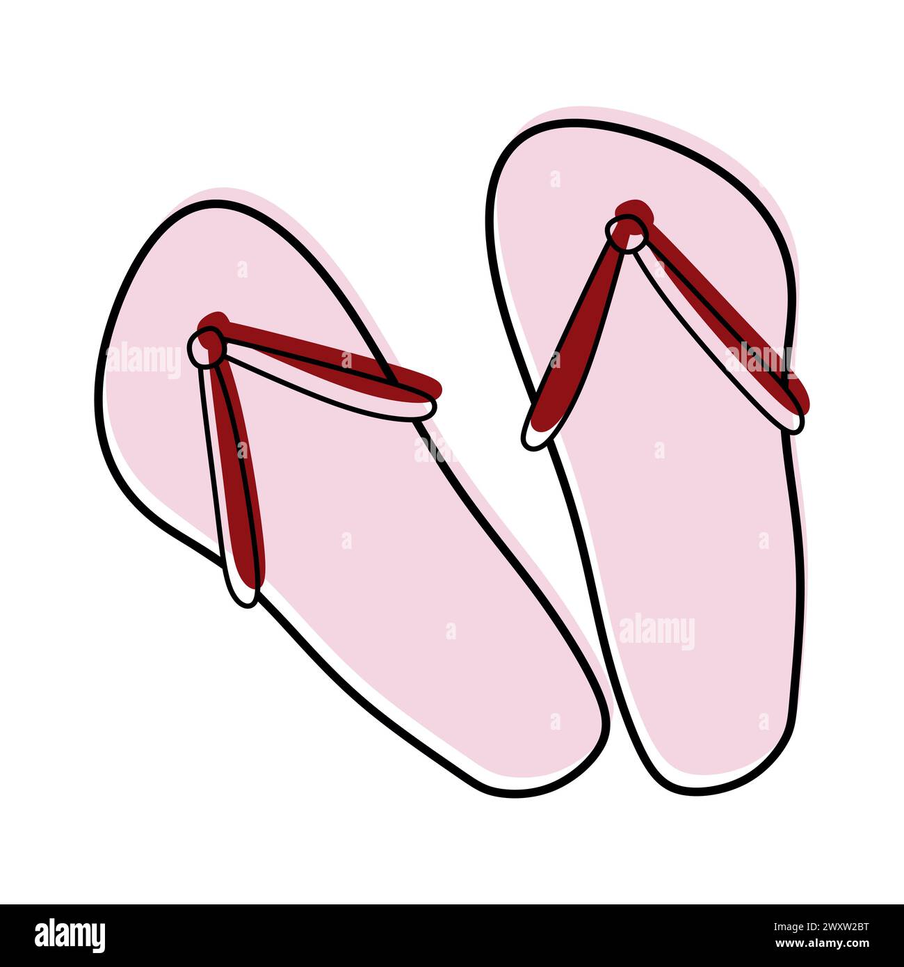 Havaianas sandals Stock Vector Images - Alamy