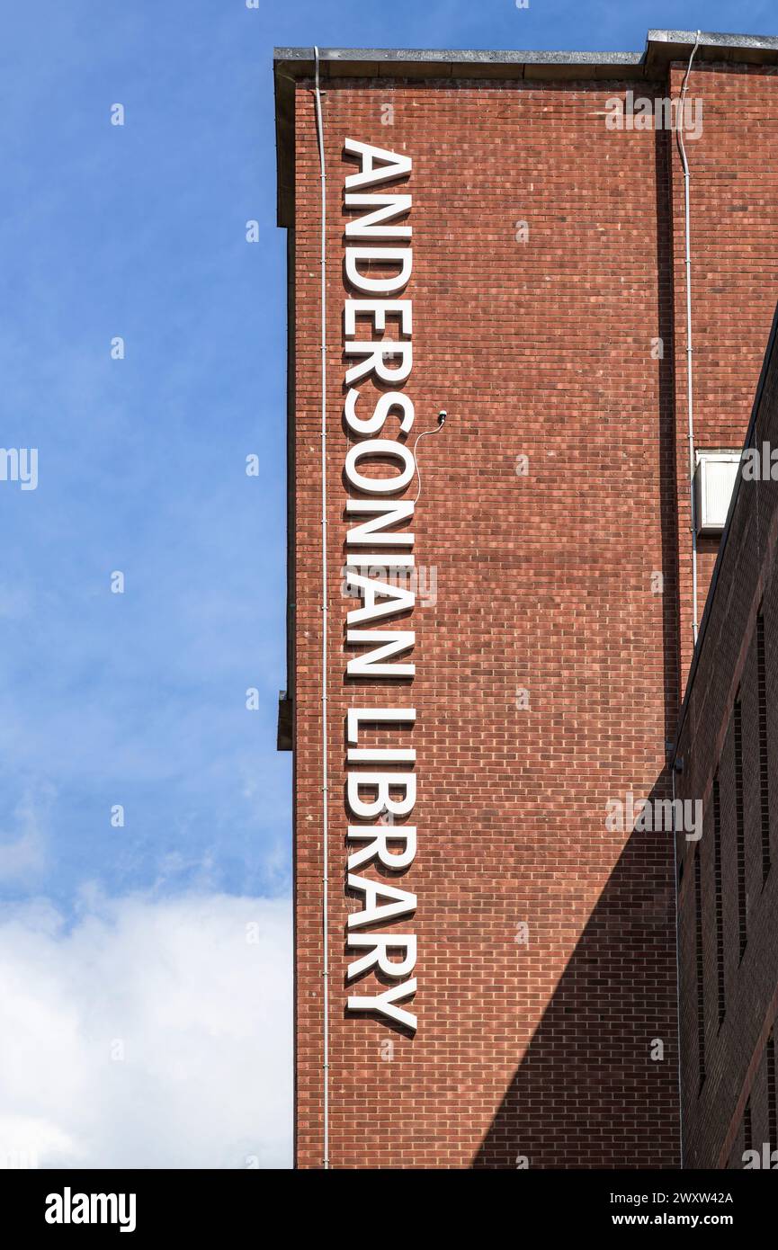 Glasgow university library hi-res stock photography and images - Alamy