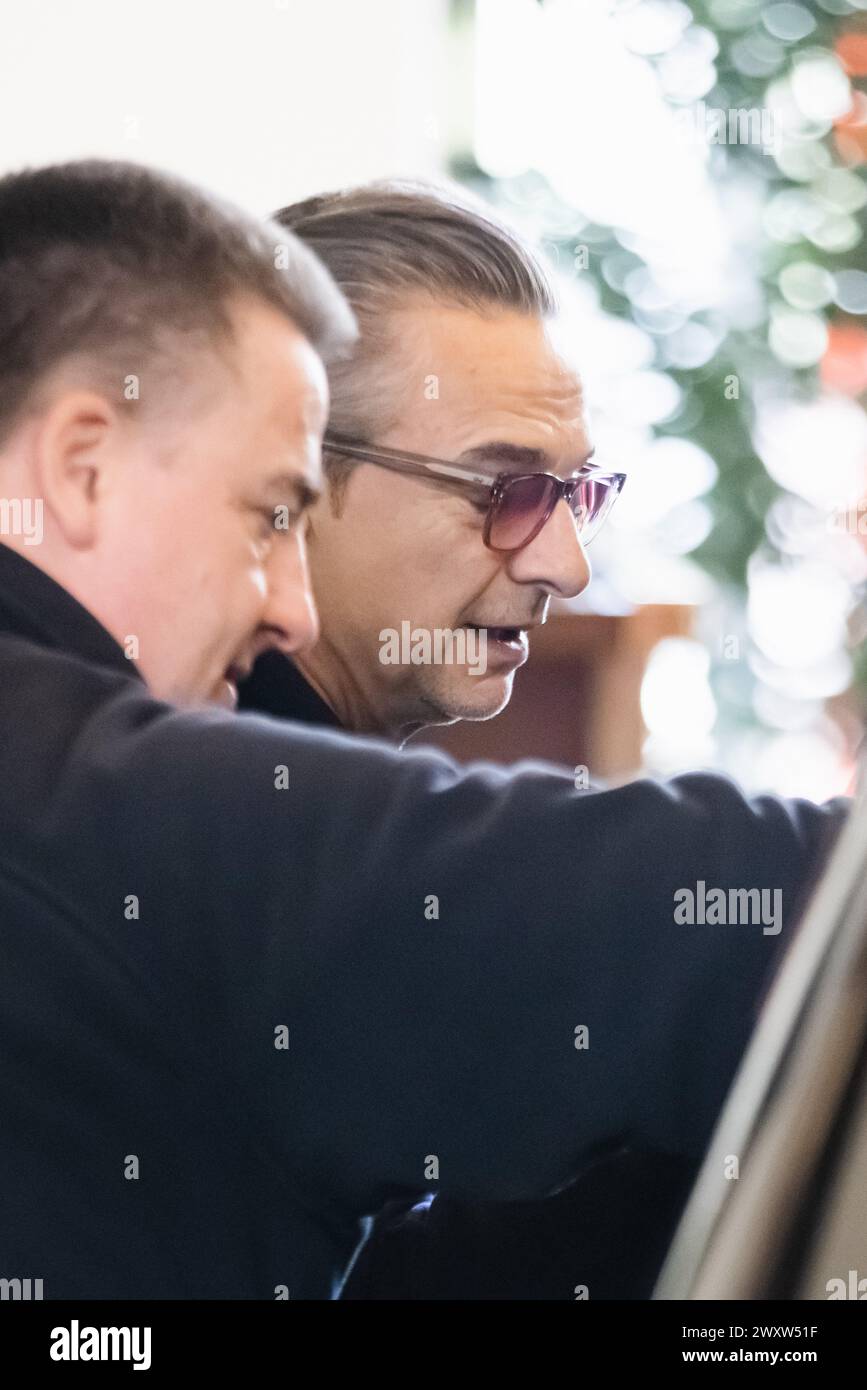 Milan, Italy. 02nd Apr, 2024. Milan, Celebrity Sightings - Depeche Mode ...
