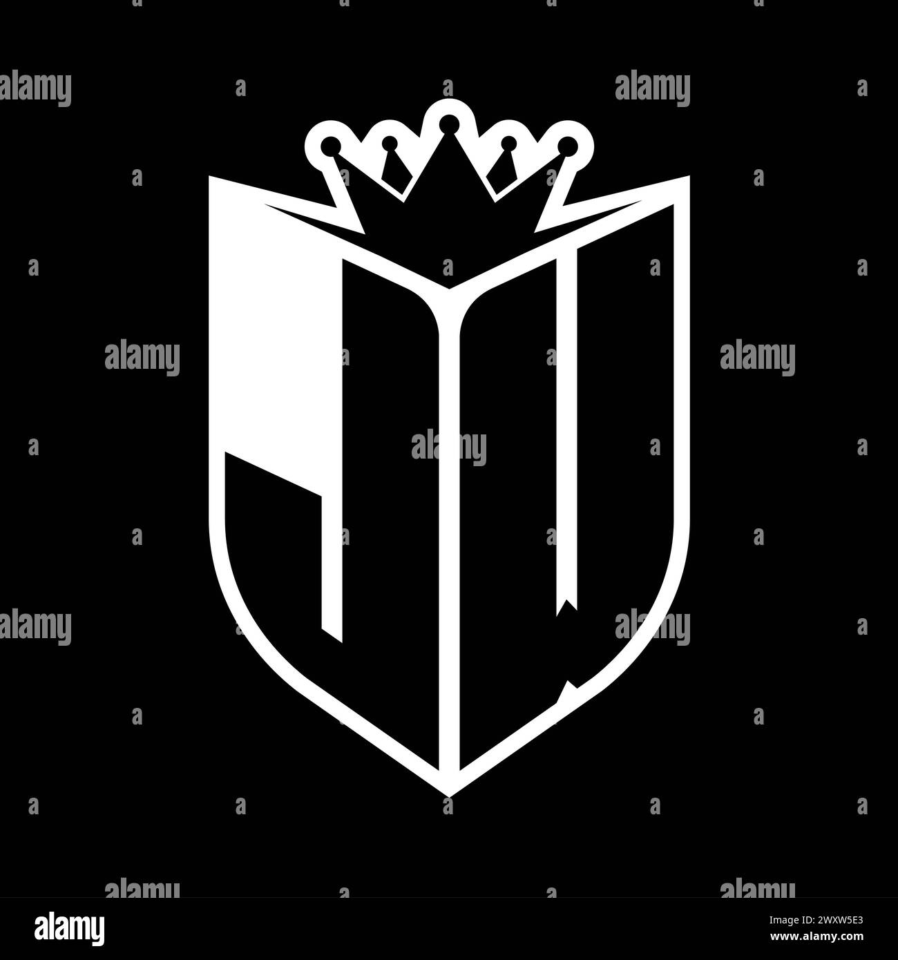 Jw letters Black and White Stock Photos & Images - Alamy
