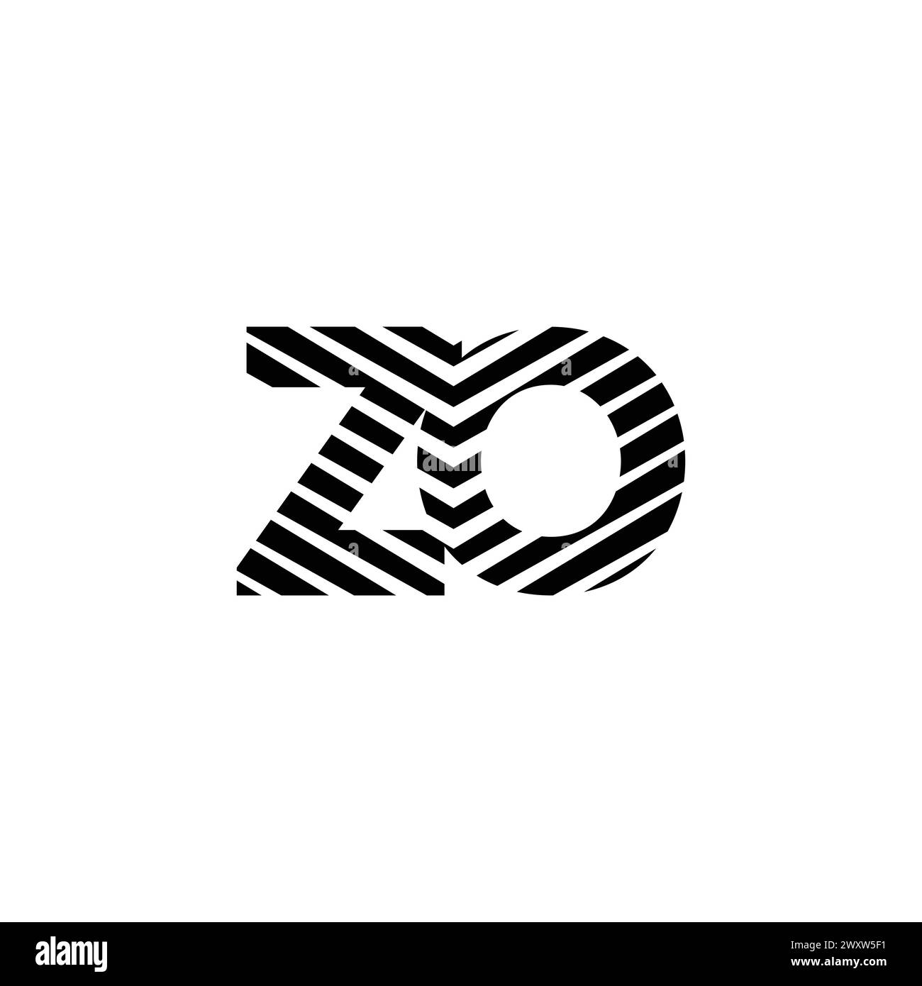 Alphabet Initials logo ZO, OZ, O and Z Stock Vector Image & Art - Alamy