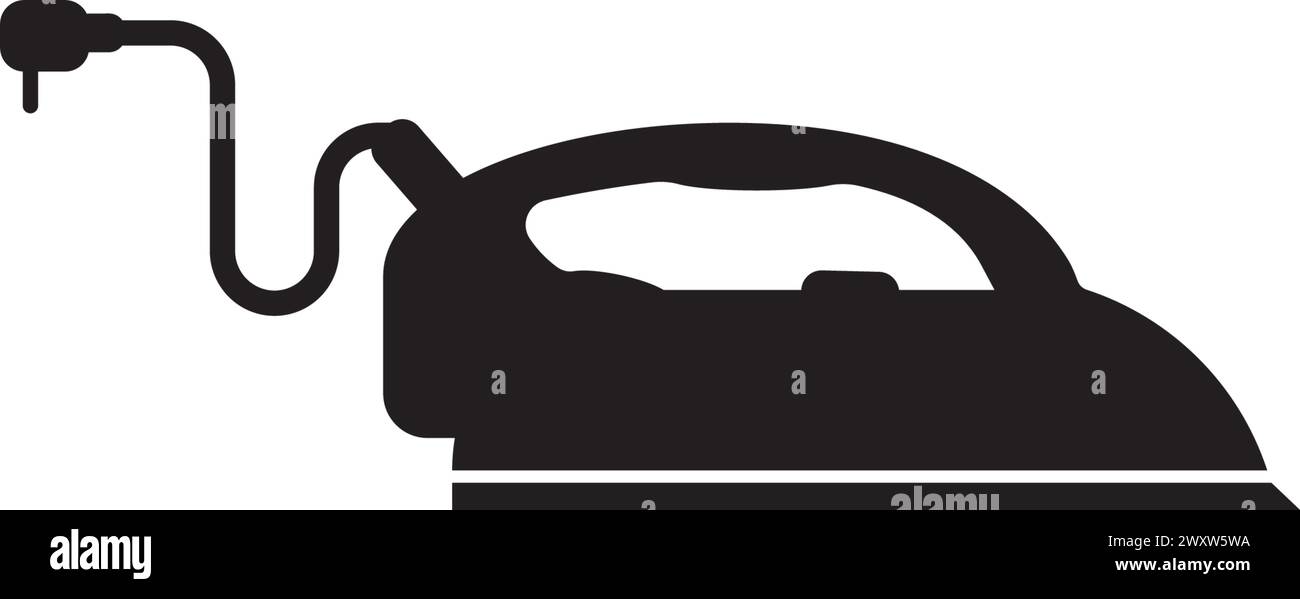 Iron icon logo, vector design illustration Stock Vector Image & Art - Alamy