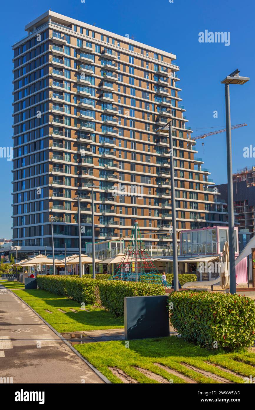 Belgrade Waterfront modern apartment building, Belgrade, Serbia Stock ...
