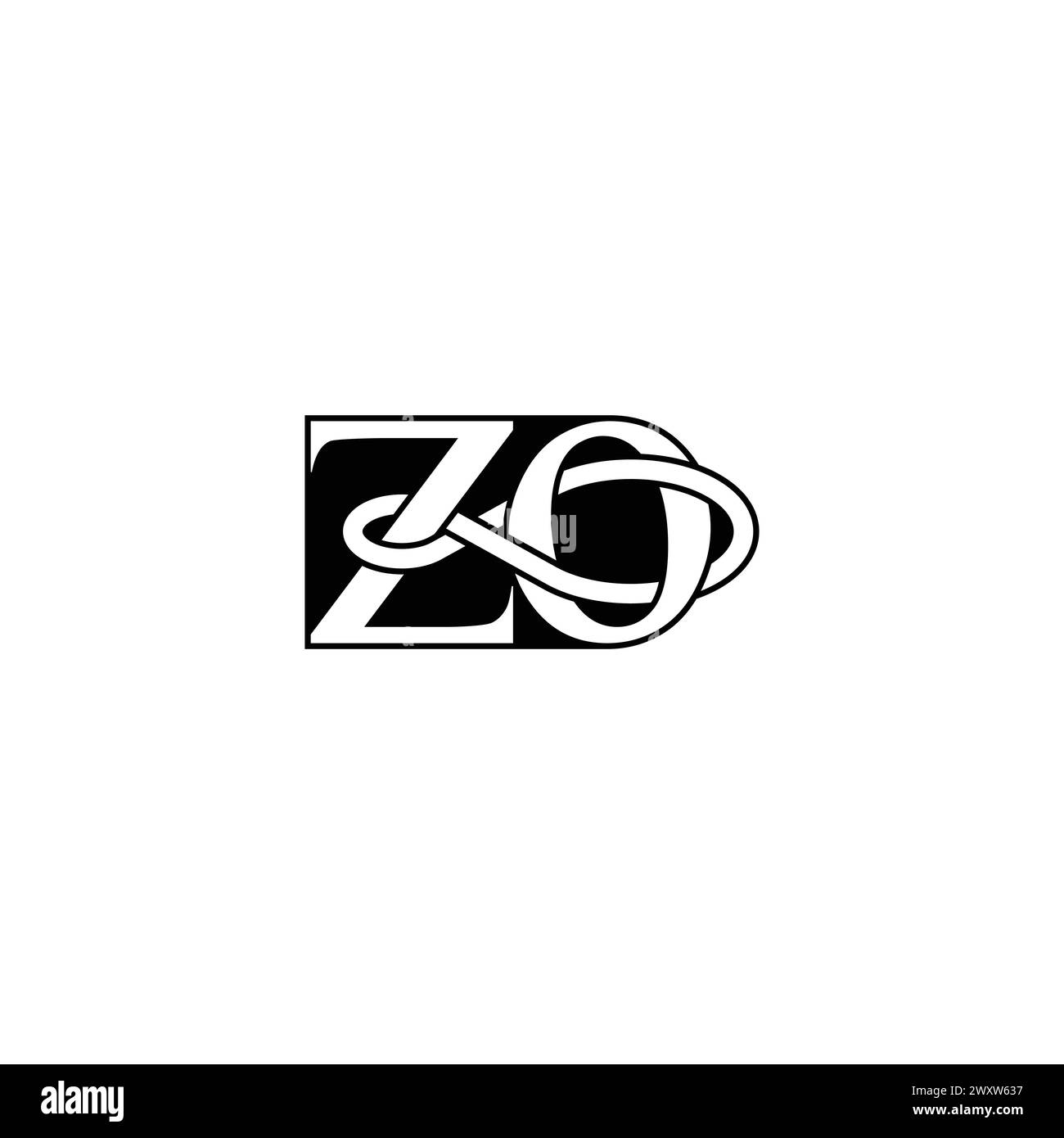 Alphabet Initials logo ZO, OZ, O and Z Stock Vector Image & Art - Alamy