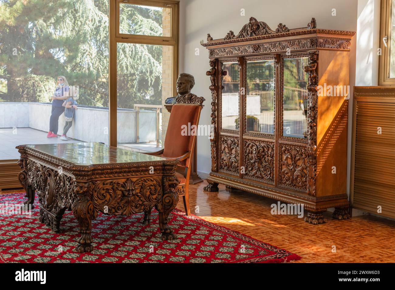 Statue of Josip Broz Tito, Museum of Yugoslavia, Belgrade, Serbia Stock ...