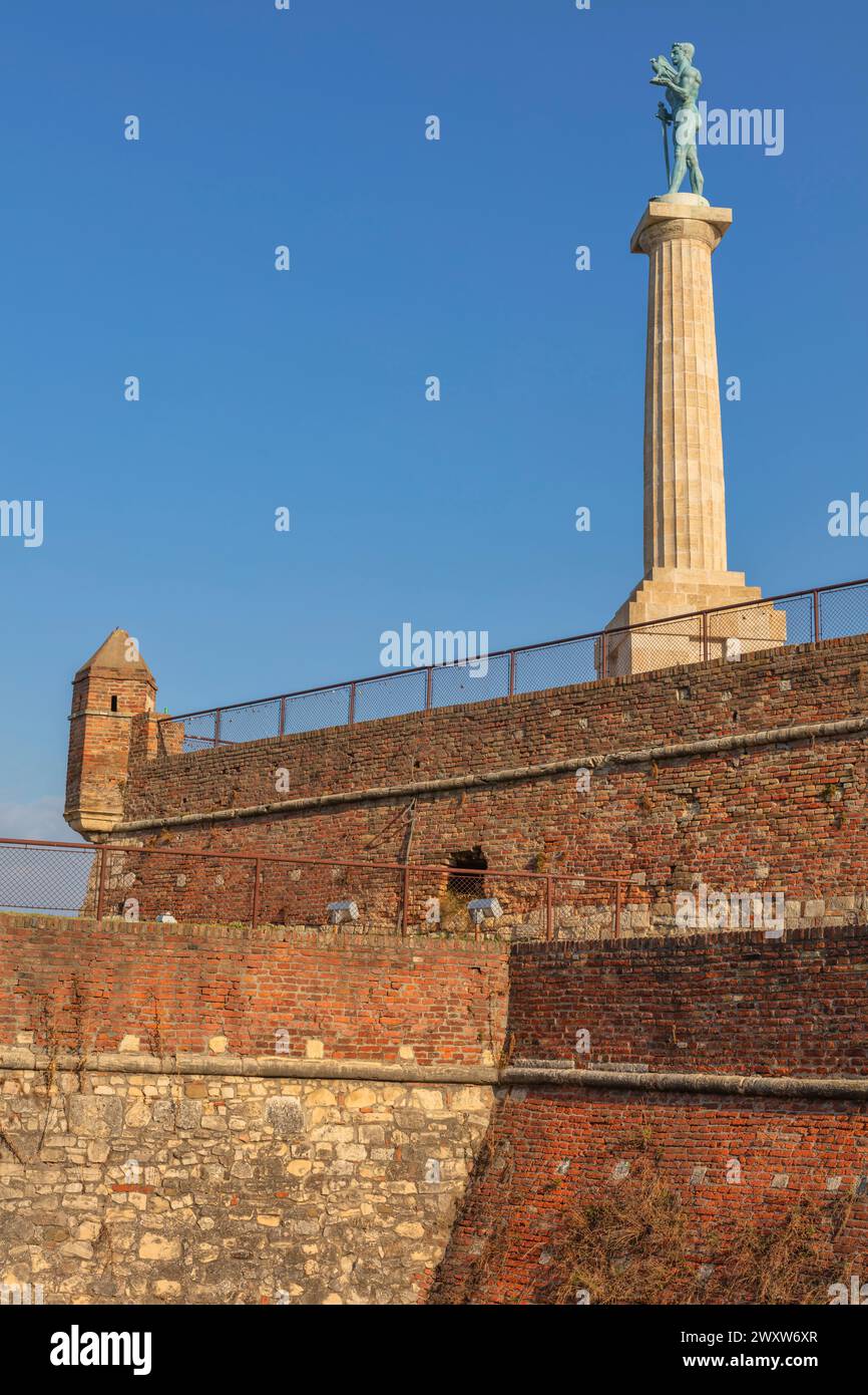 The Victor monument, 1912, Belgrade fortress, Kalemegdan, Belgrade ...