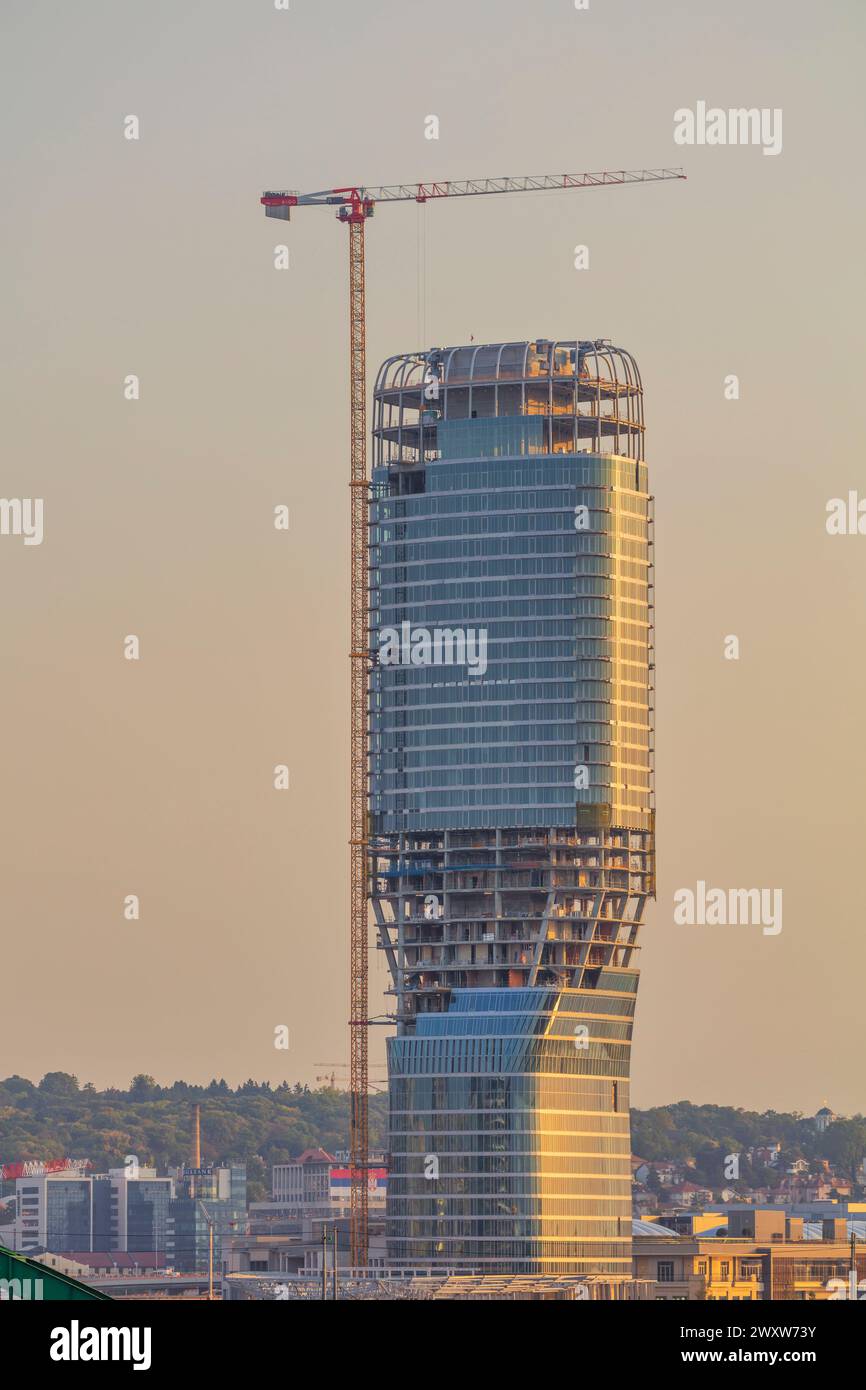 Belgrade Waterfront modern apartment building, Belgrade, Serbia Stock ...