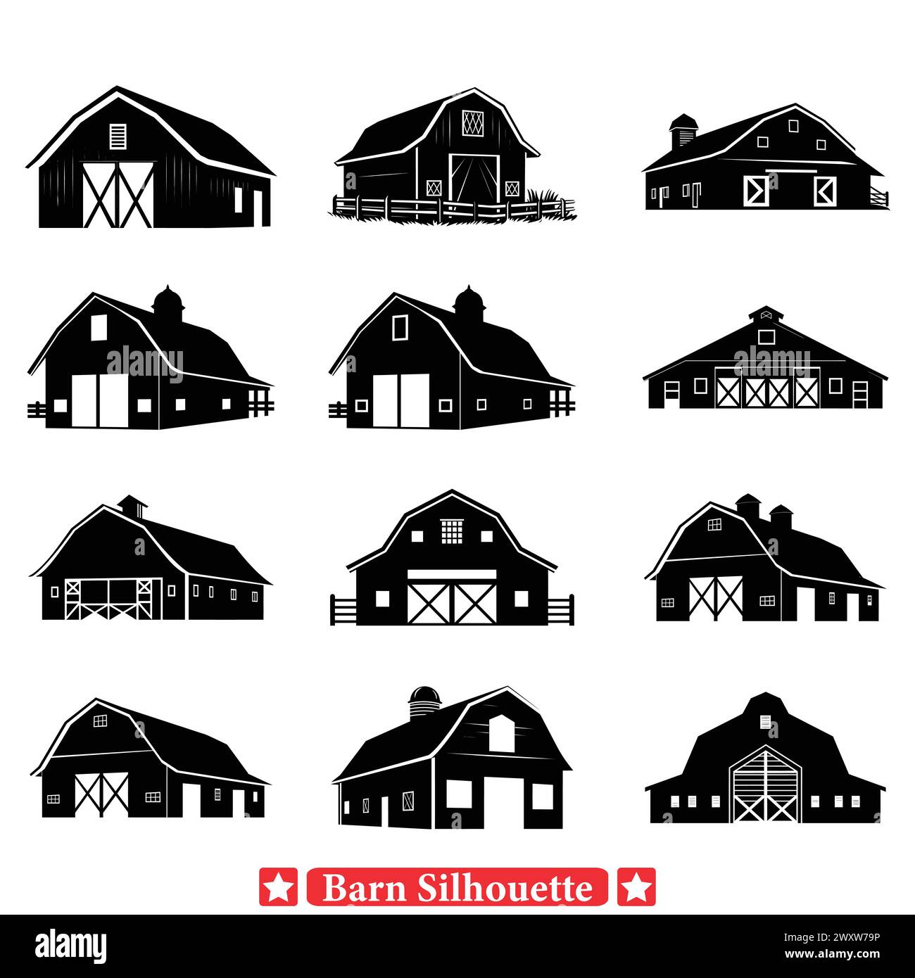 Old fashioned wooden shed Cut Out Stock Images & Pictures - Alamy