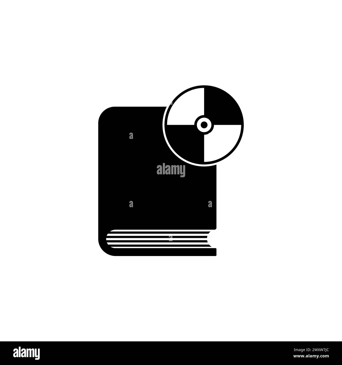 CD DVD Box flat vector icon. Simple solid symbol isolated on white ...