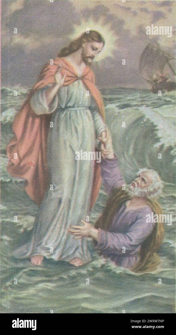 vintage holy card Jesus blessing / Jesus shining / Jesus Healing and ...