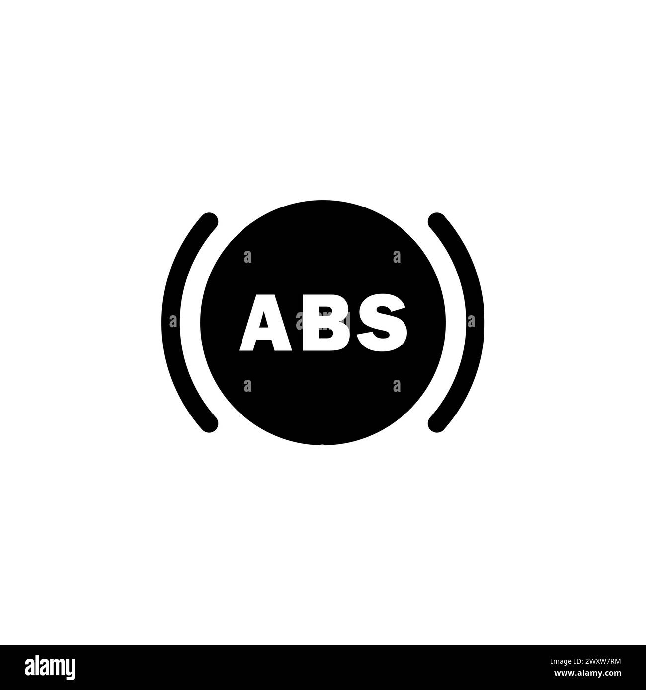 ABS flat vector icon. Simple solid symbol isolated on white background Stock Vector Image & Art ...