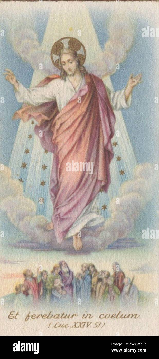 vintage holy card Jesus blessing / Jesus shining / Jesus Healing and ...