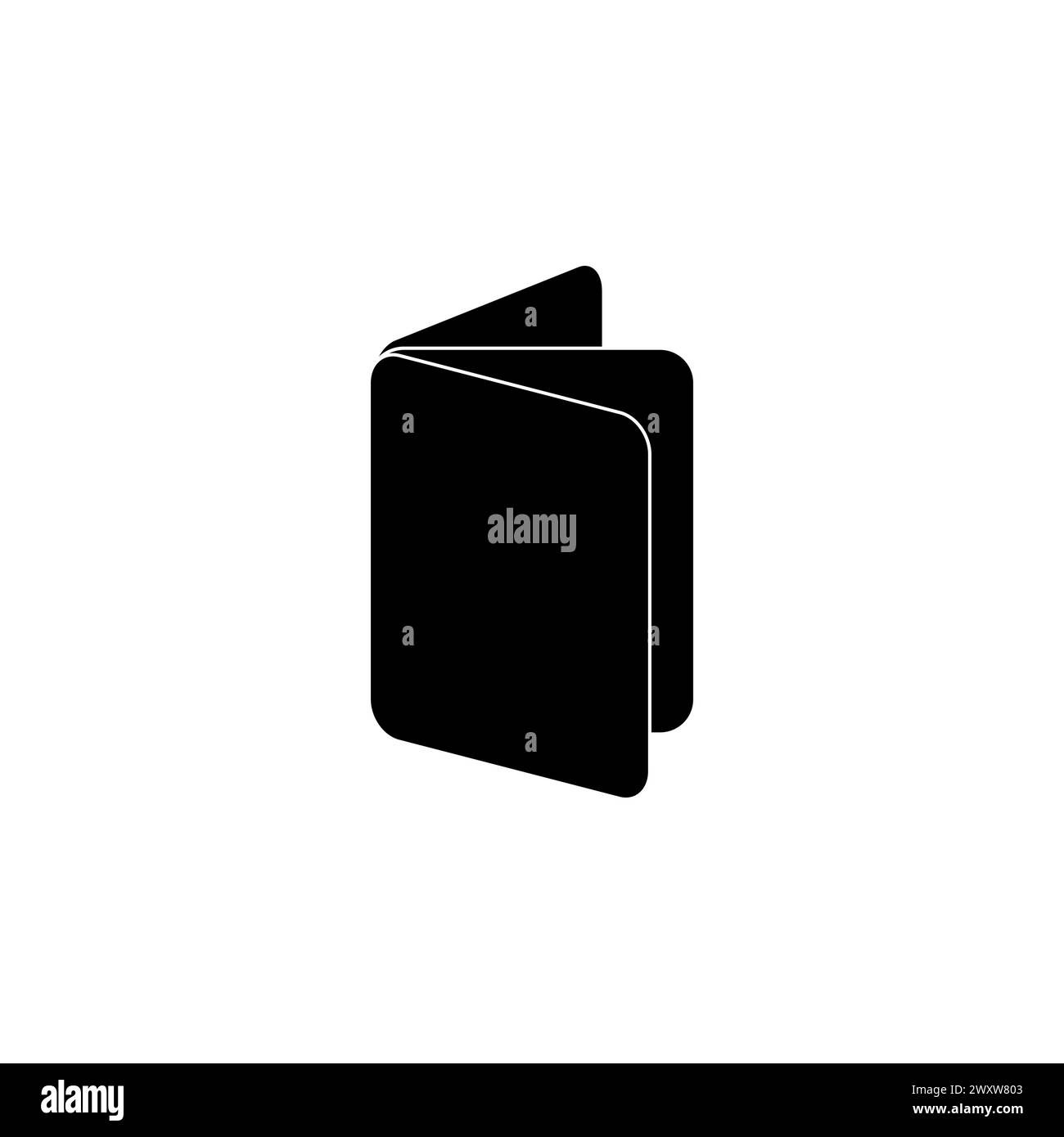 Exercise Book flat vector icon. Simple solid symbol isolated on white ...