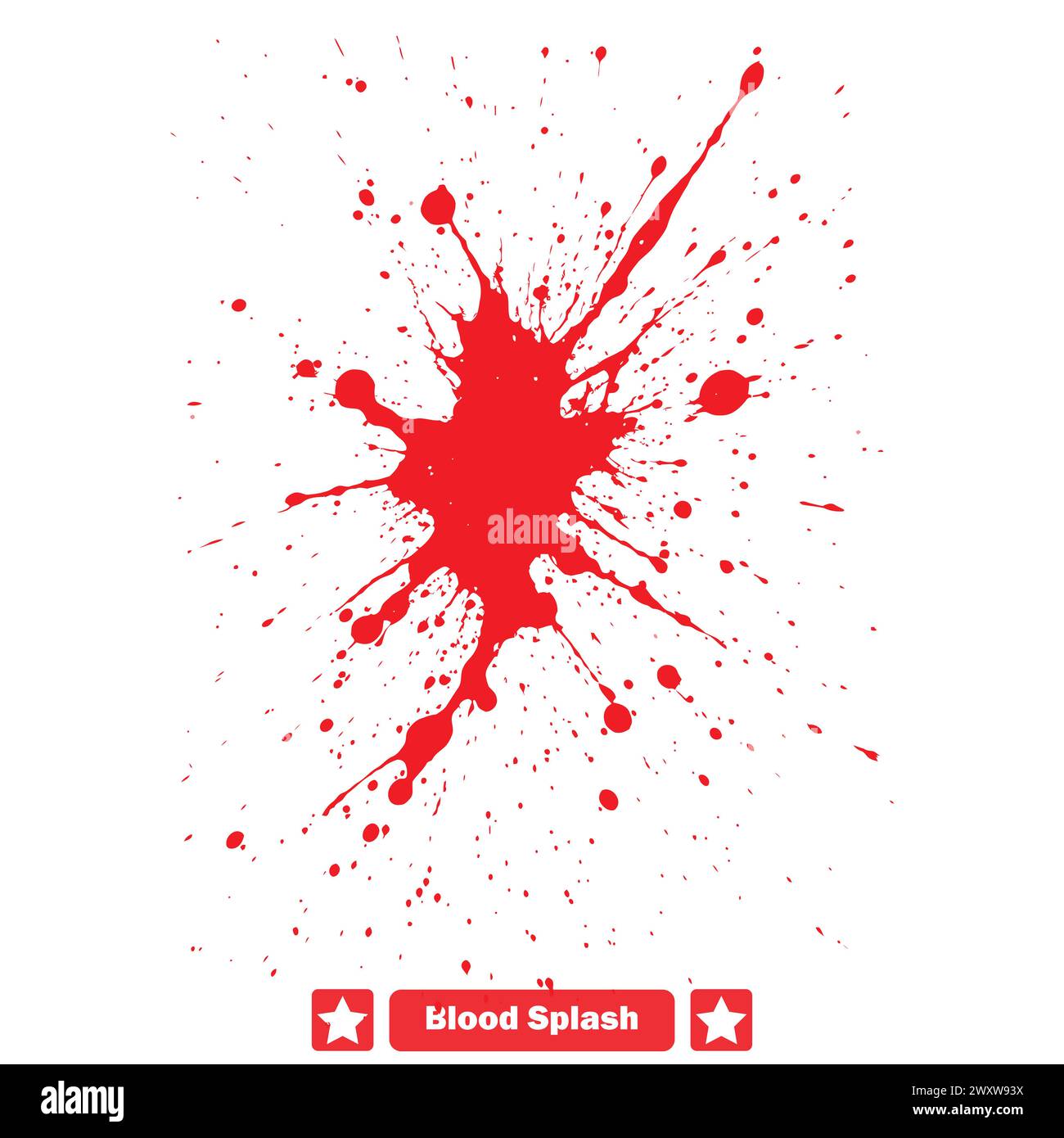 Blood splatter forensic Stock Vector Images - Alamy