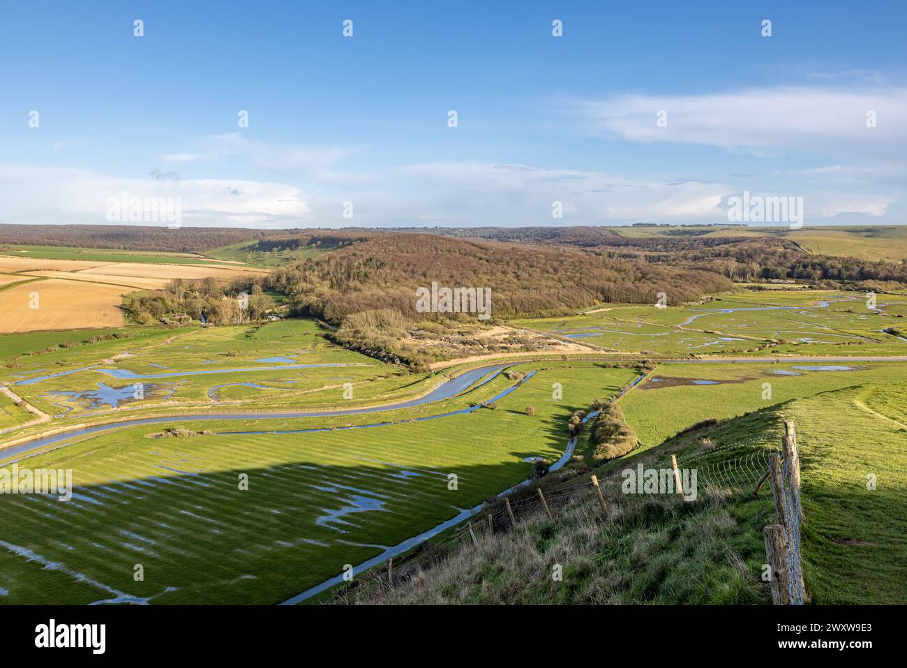 Cuckmere river flooding hi-res stock photography and images - Alamy