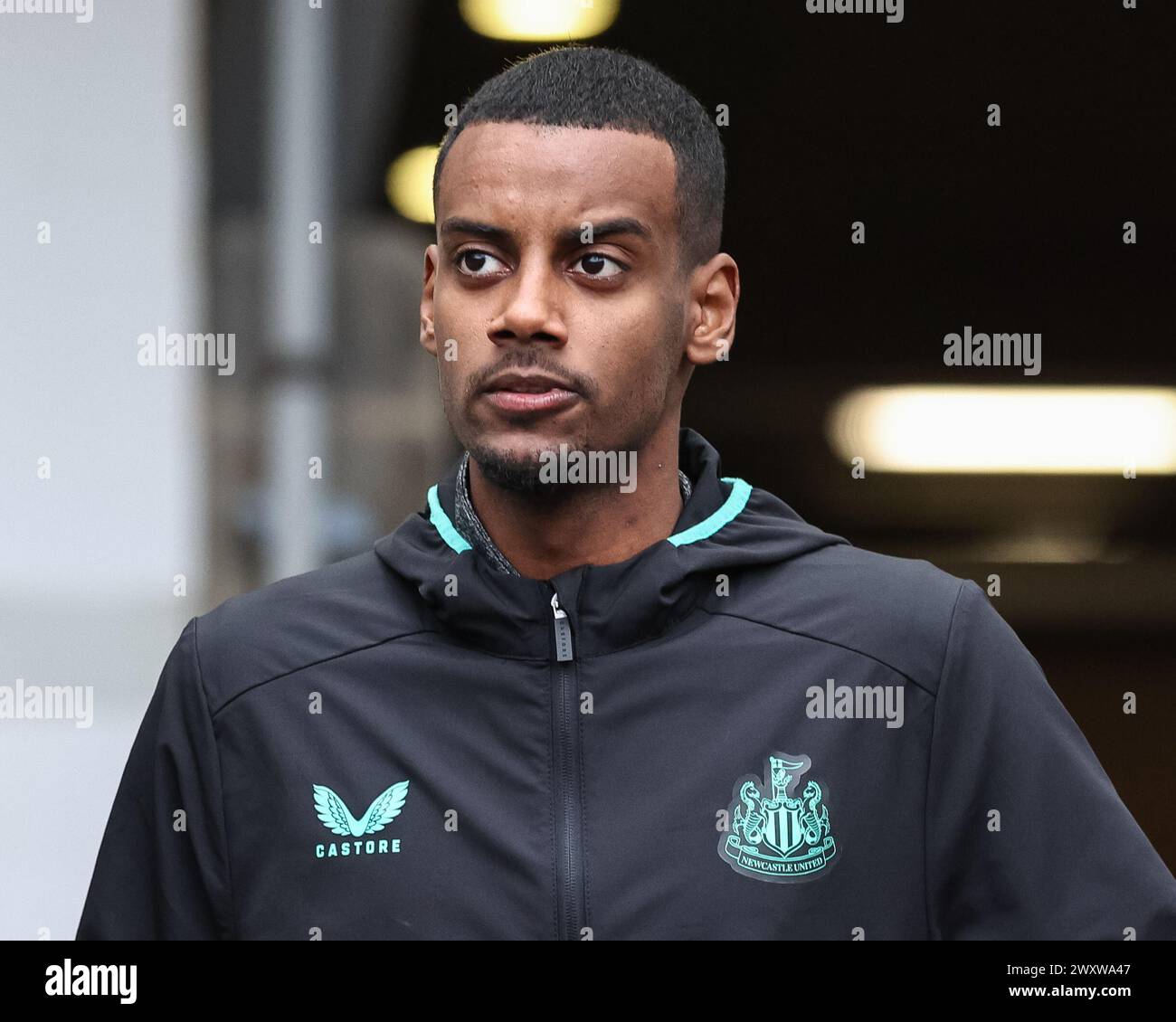 Newcastle, UK. 02nd Apr, 2024. Alexander Isak of Newcastle United ...