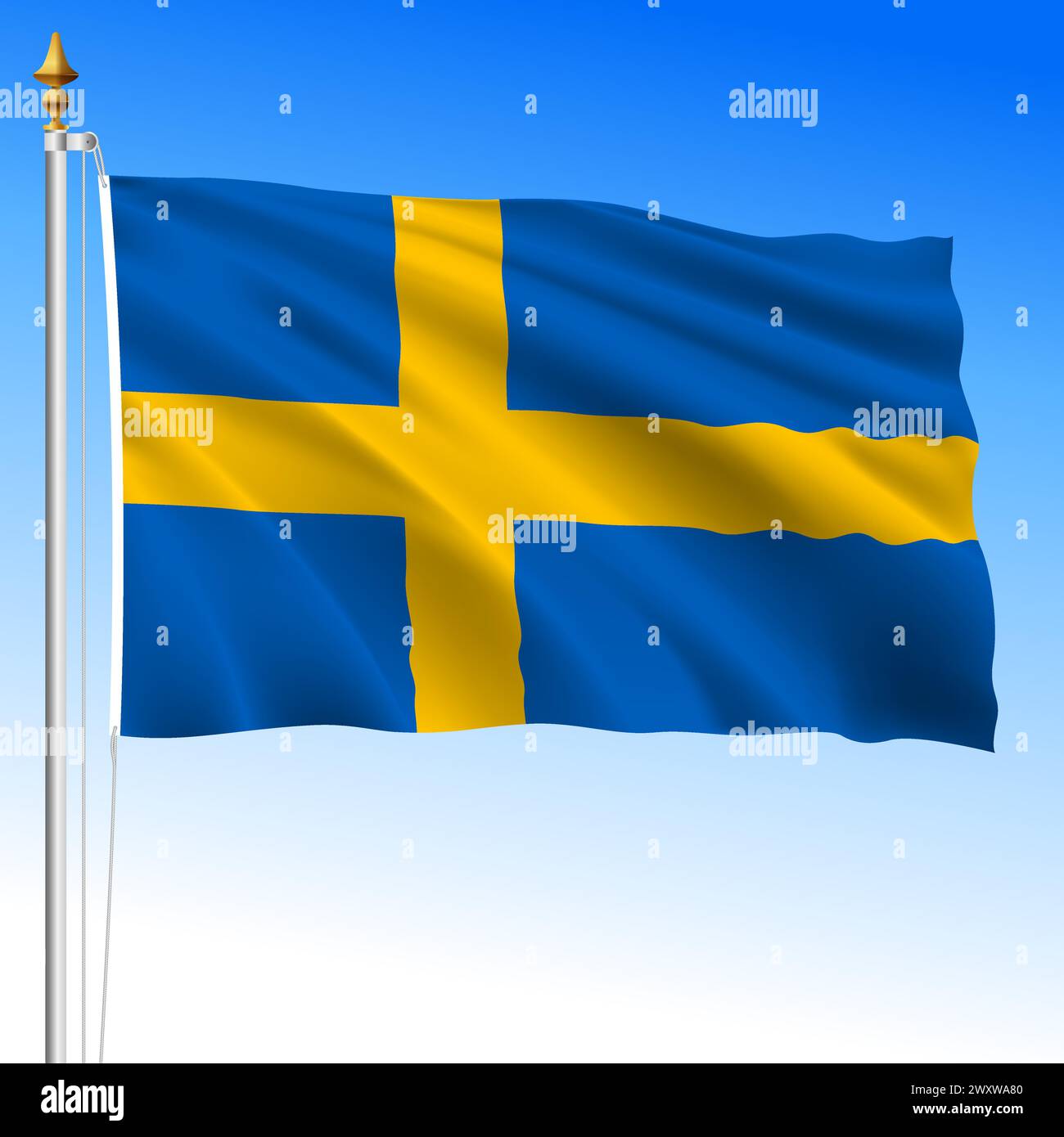 Sweden snow Stock Vector Images - Alamy