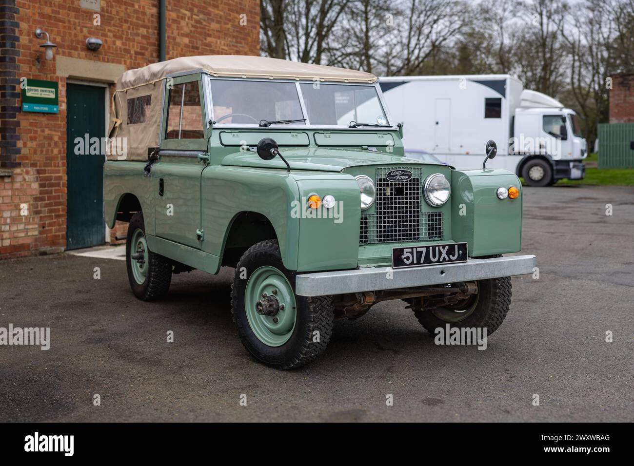 1959 Land Rover Series 2, on display at the Motorsport assembly held at ...