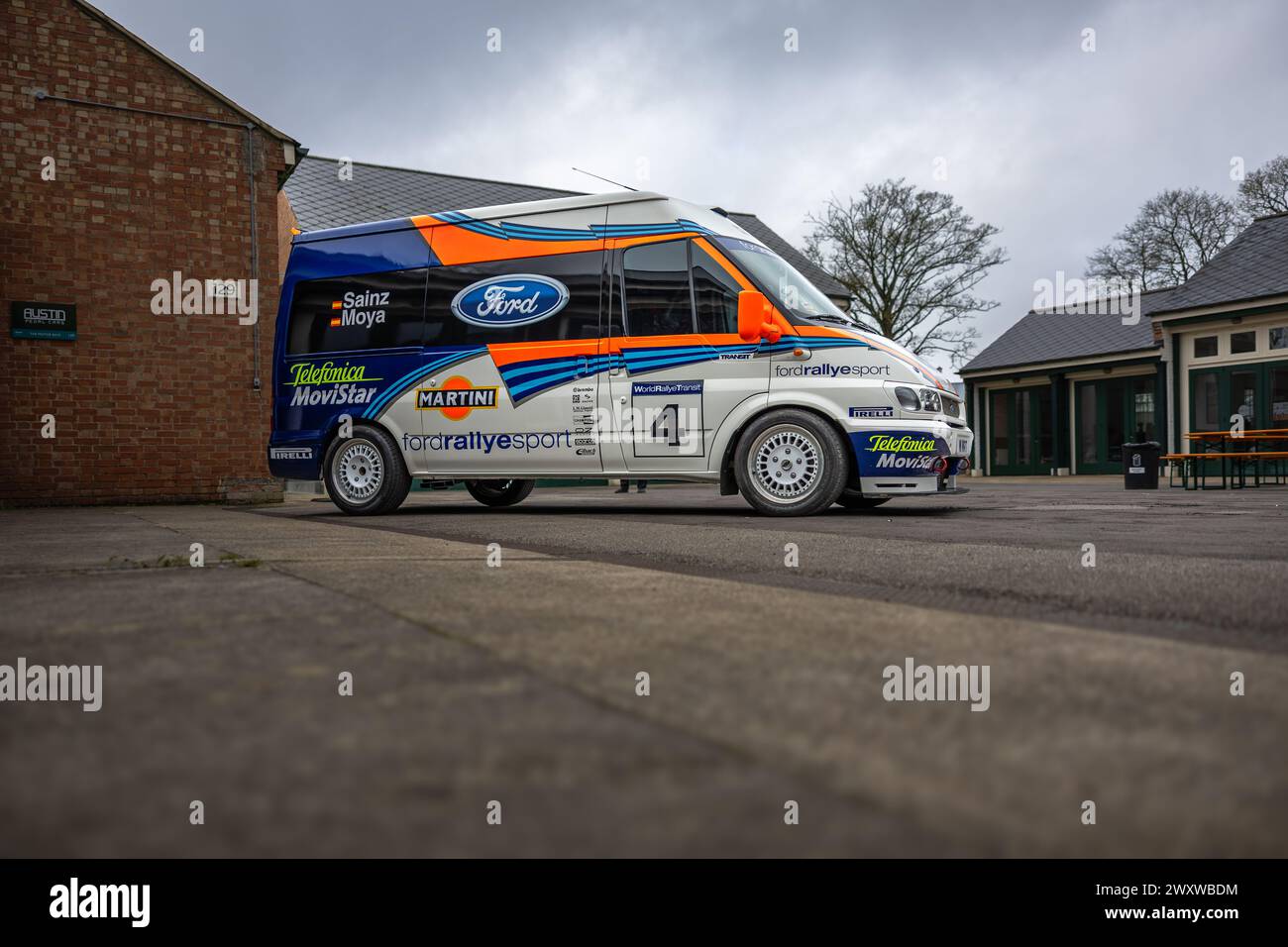 2001 WRC Ford Transit, on display at the Motorsport assembly held at ...