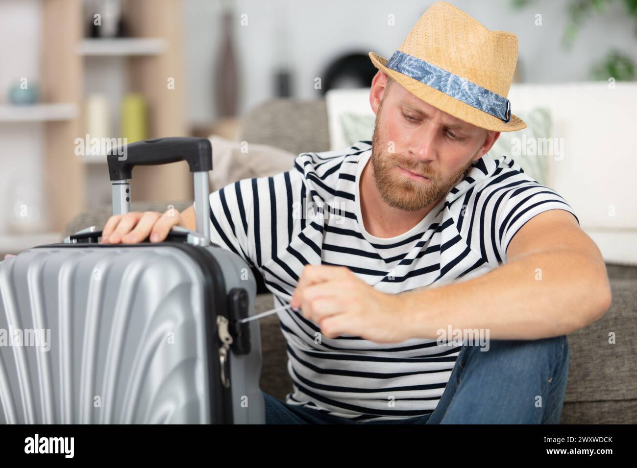 Young man having problems hi-res stock photography and images - Alamy