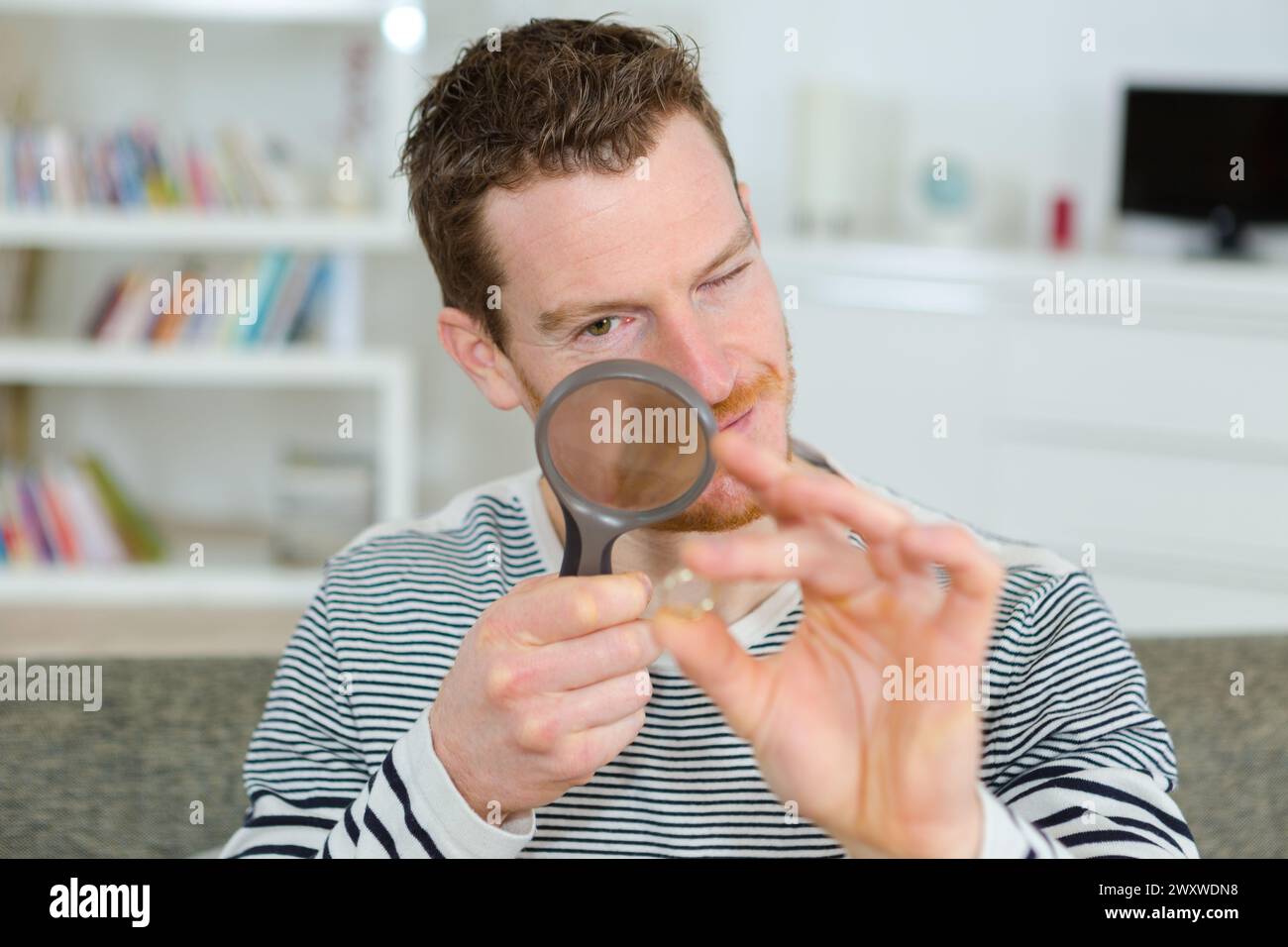 Ring through mouth hi-res stock photography and images - Alamy