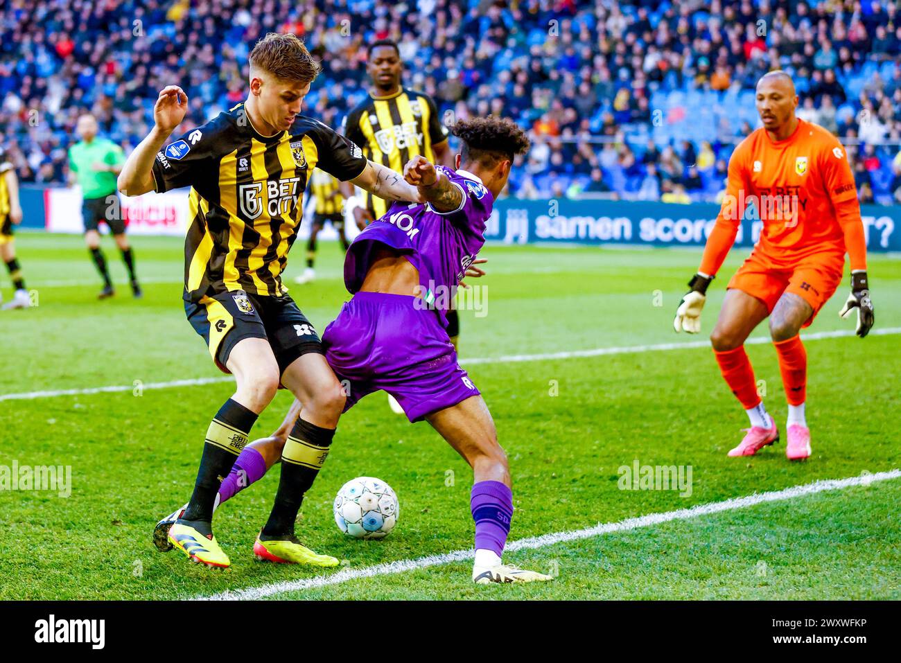 ARNHEM, 02-03-2024, Stadium Gelredome, football, Dutch eredivisie ...
