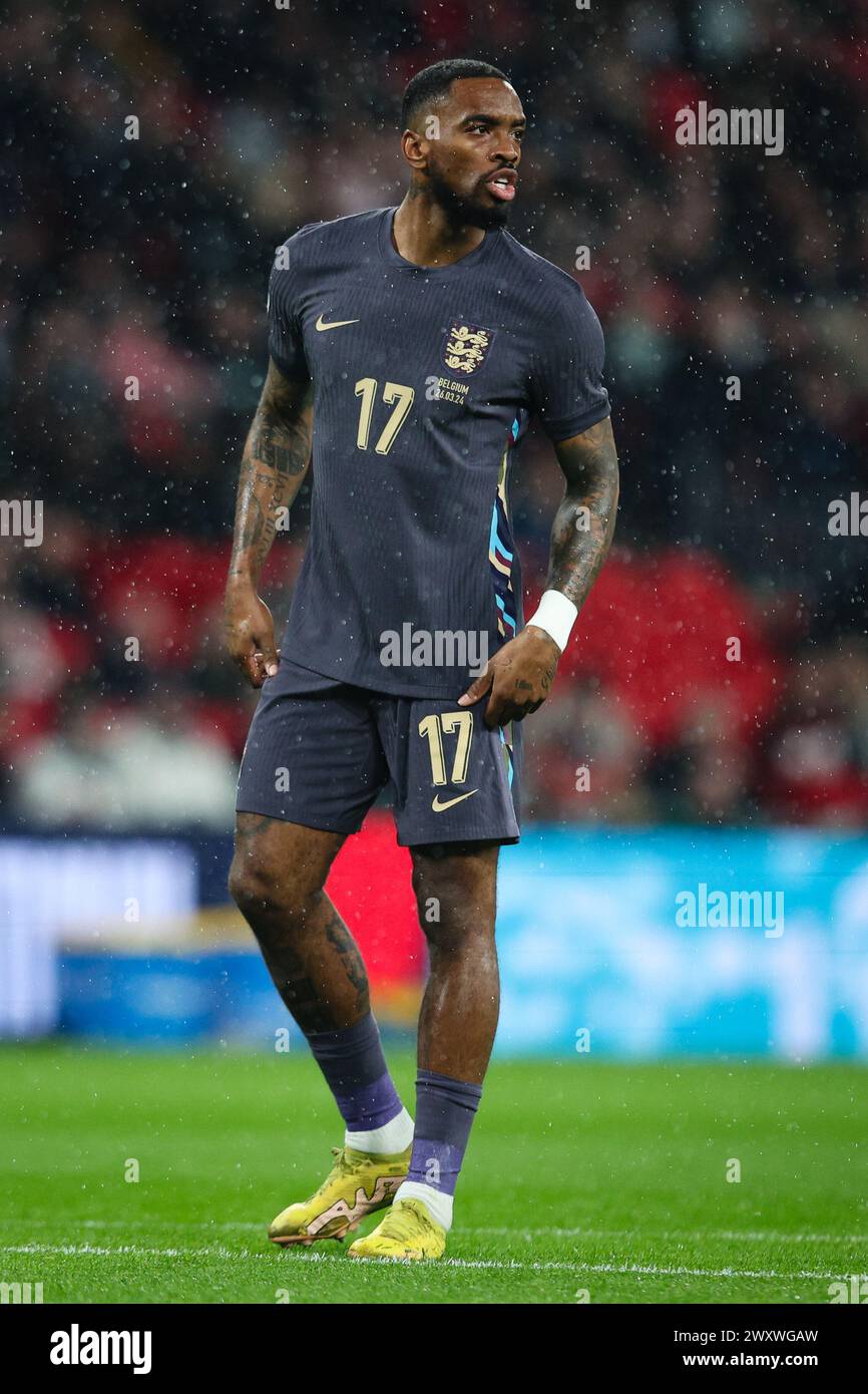 LONDON, UK - 26th Mar 2024: Ivan Toney of England looks on during the ...