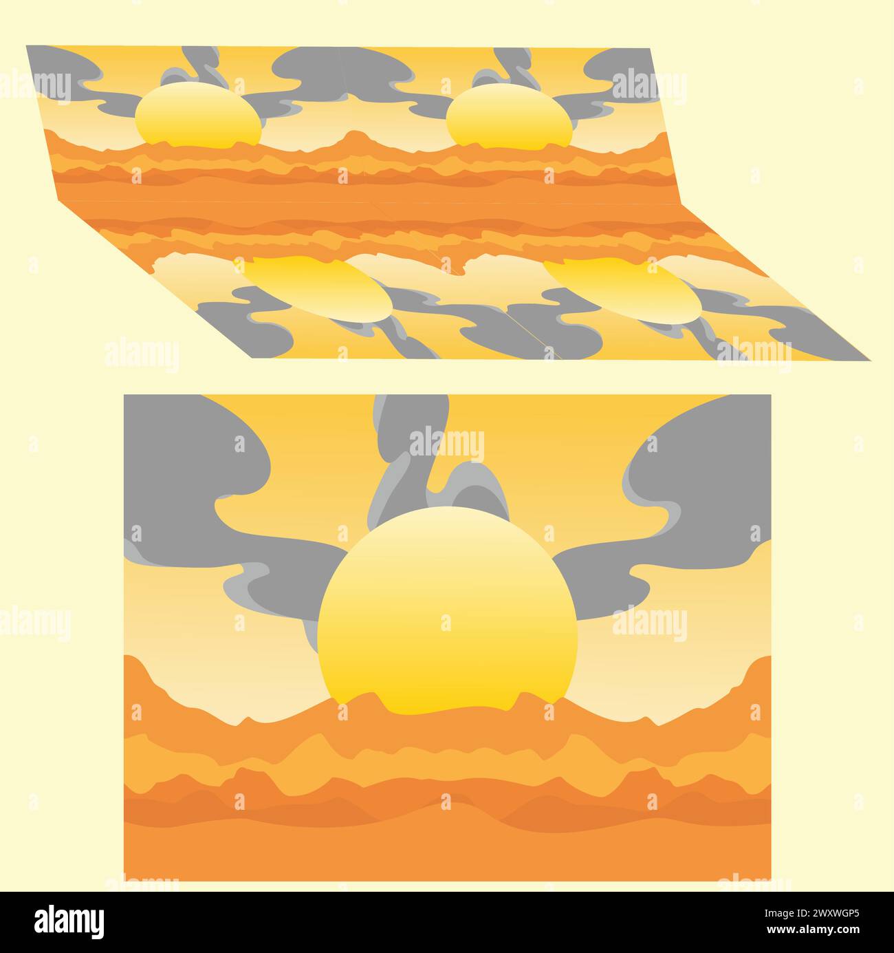 Desert california usa Stock Vector Images - Alamy