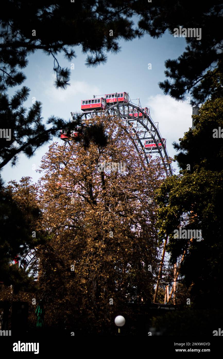 The Wiener Riesenrad Stock Photo - Alamy
