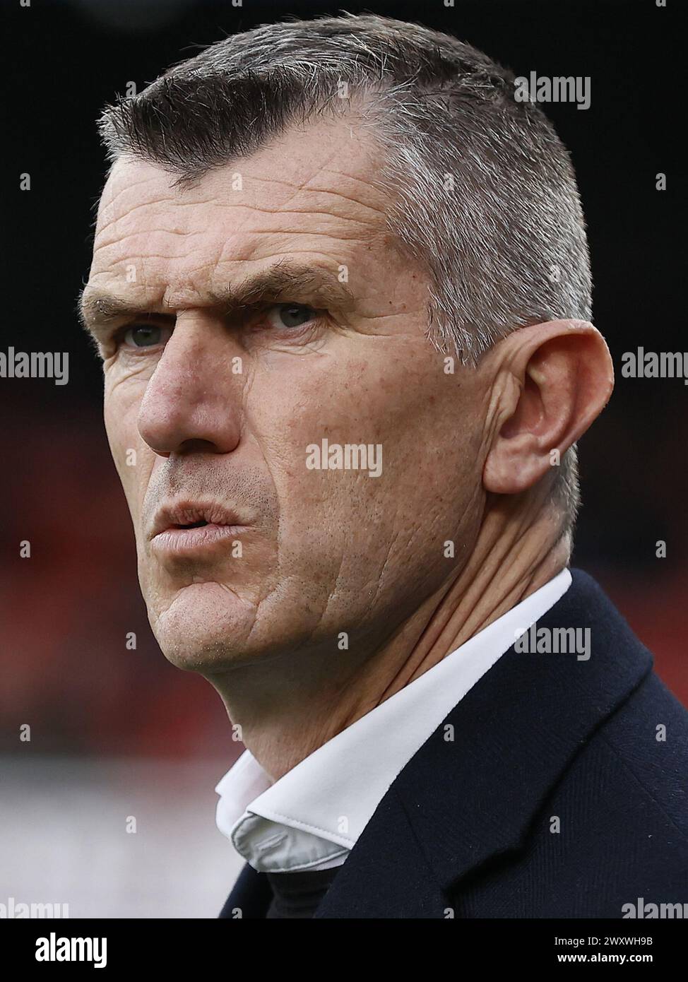 ROTTERDAM - sbv Excelsior coach Marinus Dijkhuizen during the Dutch ...