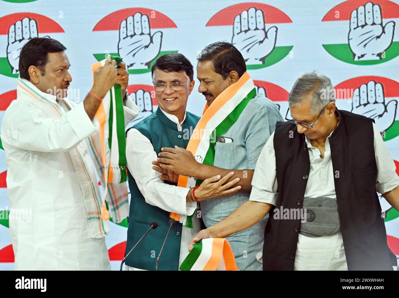 New Delhi, India. 02nd Apr, 2024. NEW DELHI, INDIA - APRIL 2: BJP ...