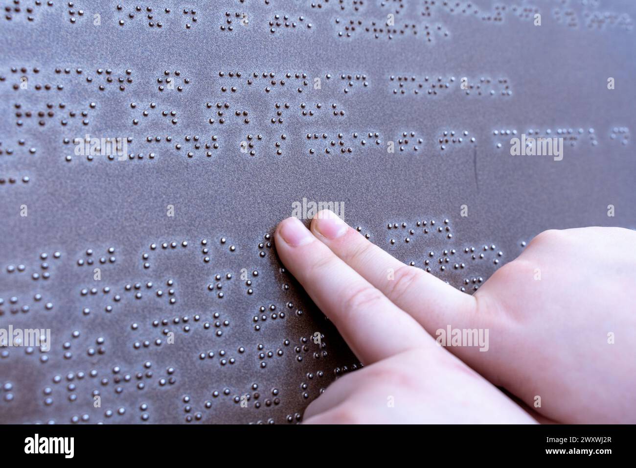 Braille alphabet photo hi-res stock photography and images - Alamy
