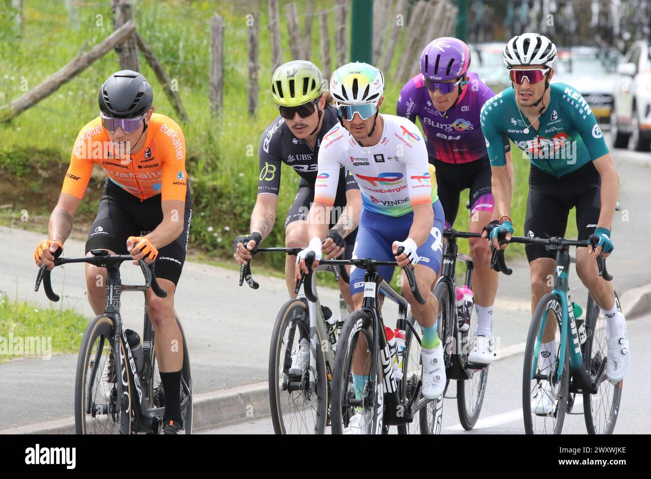 break of the stage with Allexis Vuillermoz Total Energies eventually ...