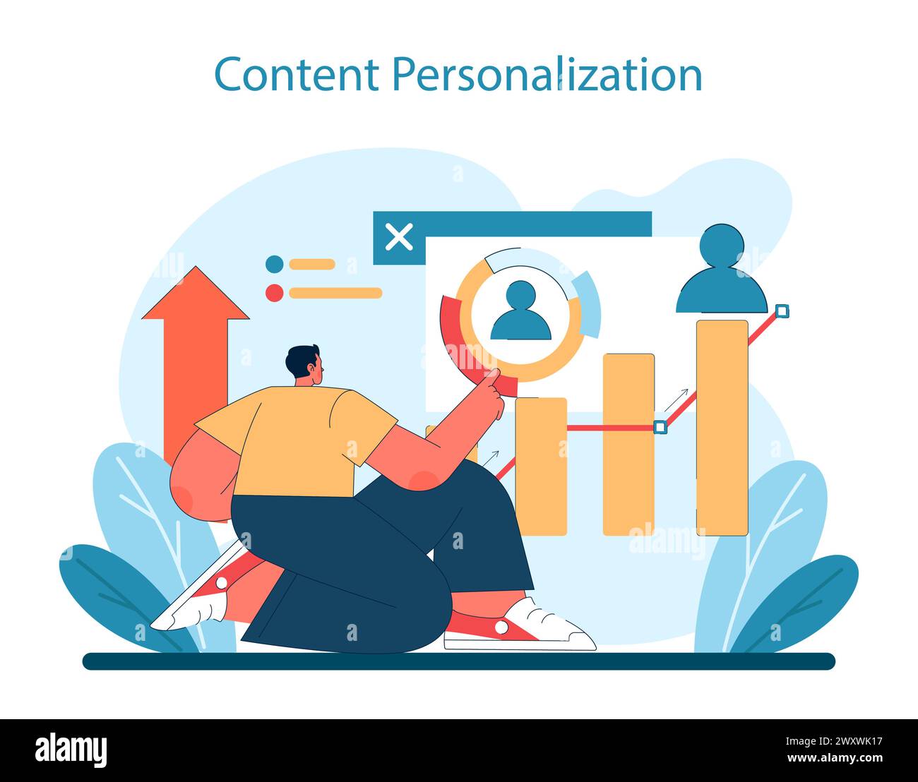 Targeted content Stock Vector Images - Alamy