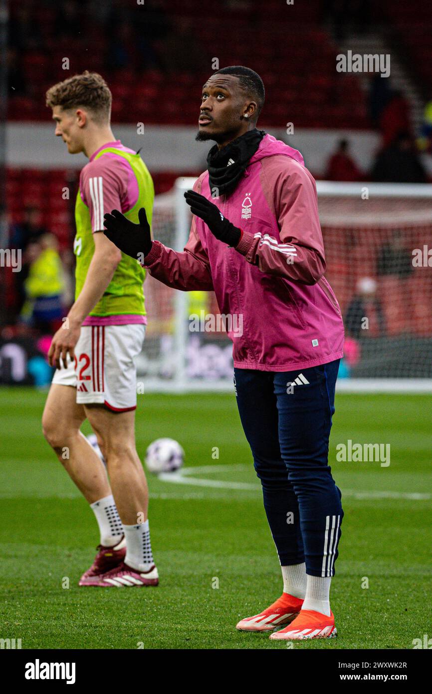 The City Ground, Nottingham, UK. 2nd Apr, 2024. Forest; Premier League ...