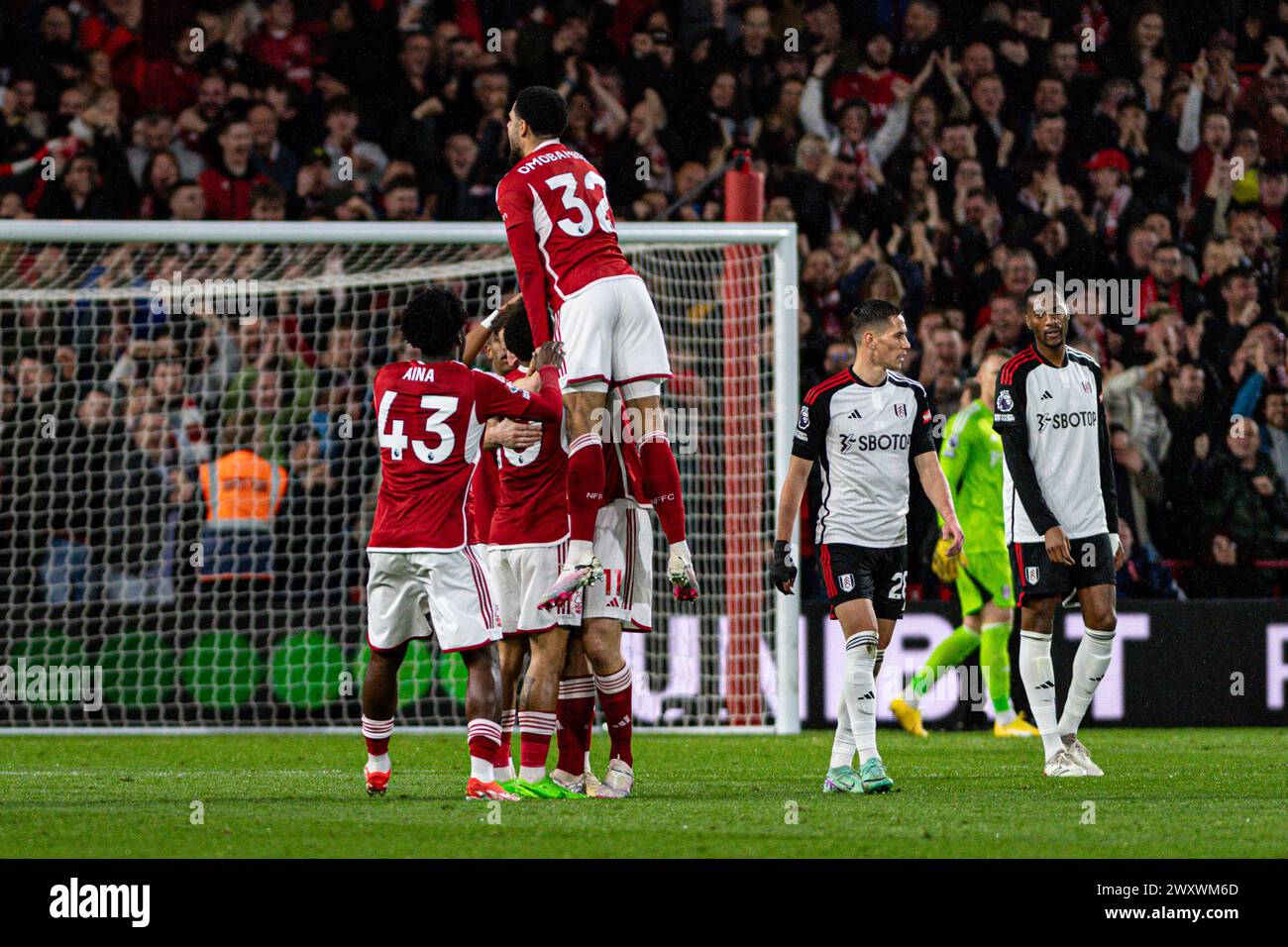 The City Ground, Nottingham, UK. 2nd Apr, 2024. Forest; Premier League ...