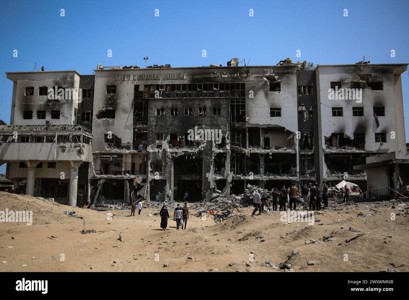 Gaza City, Palestinian Territories. 02nd Apr, 2024. Palestinians ...