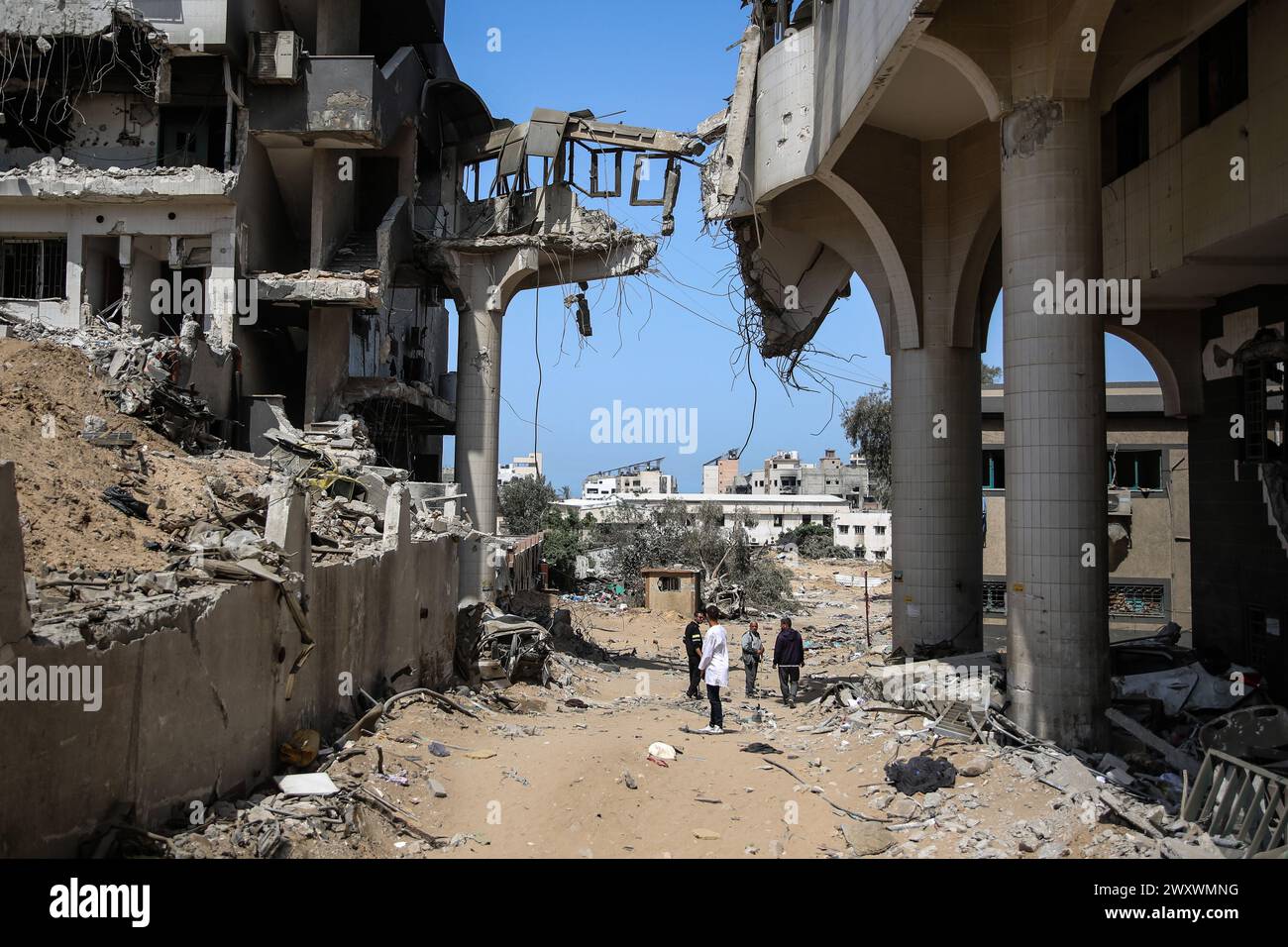 Gaza City, Palestinian Territories. 02nd Apr, 2024. Palestinians ...